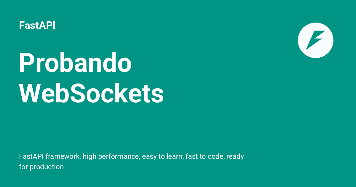 Testing Websockets Fastapi