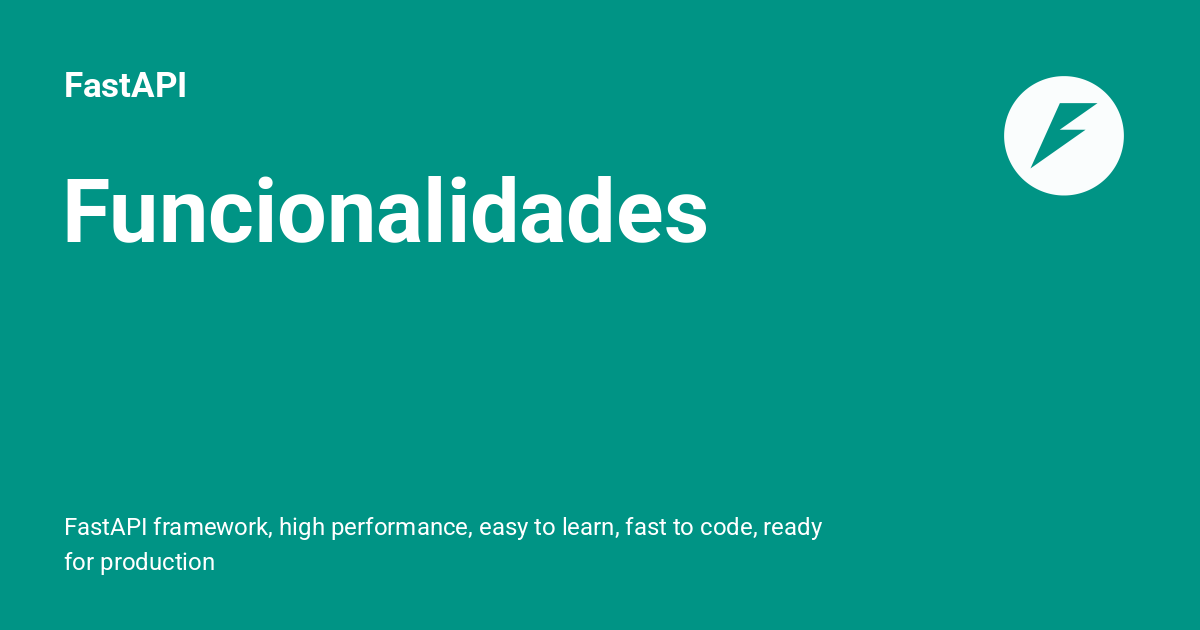 Funcionalidades - FastAPI